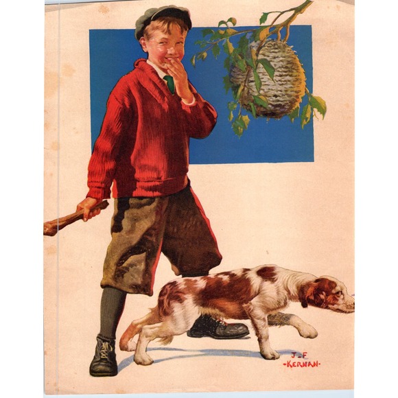 None | Other | 935 Cappers Farmer Boy With Hornet Nest Magazine Cover ...